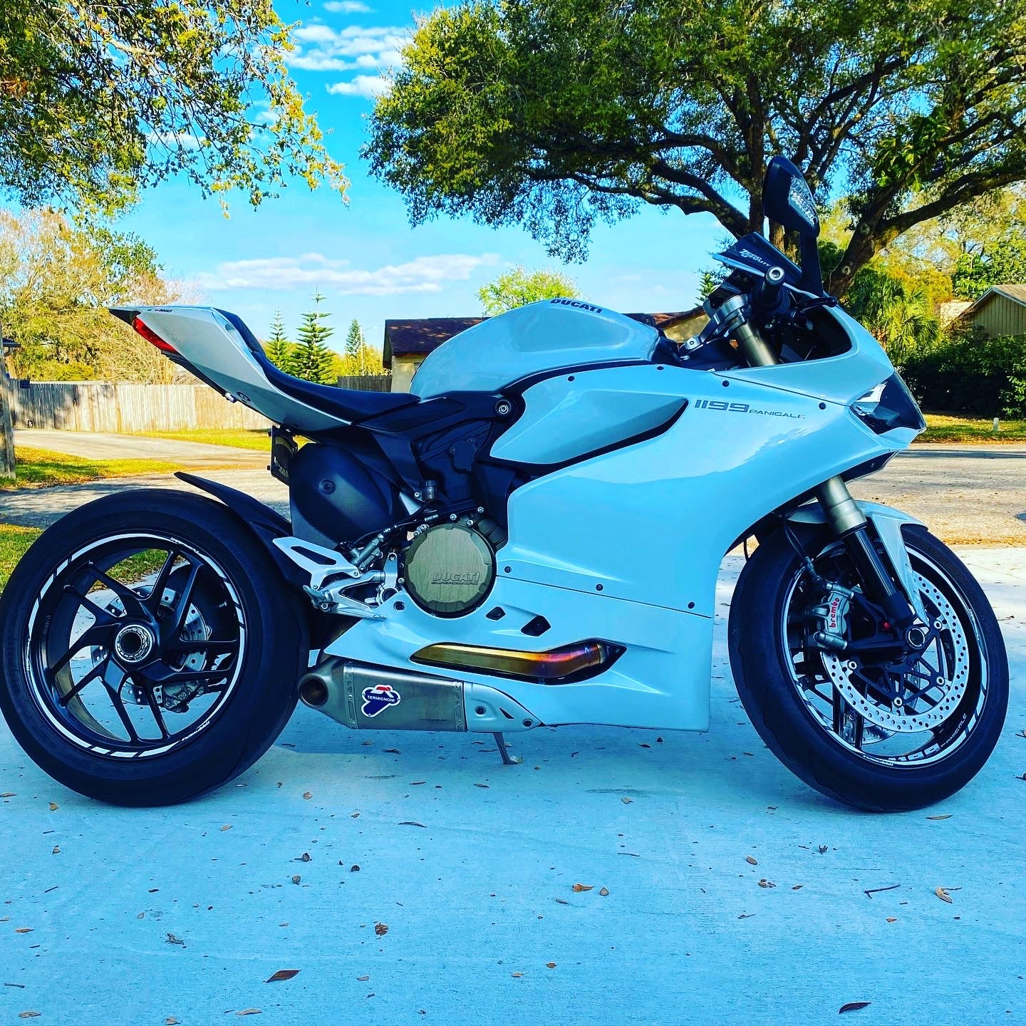 Ducati Panigale Blue